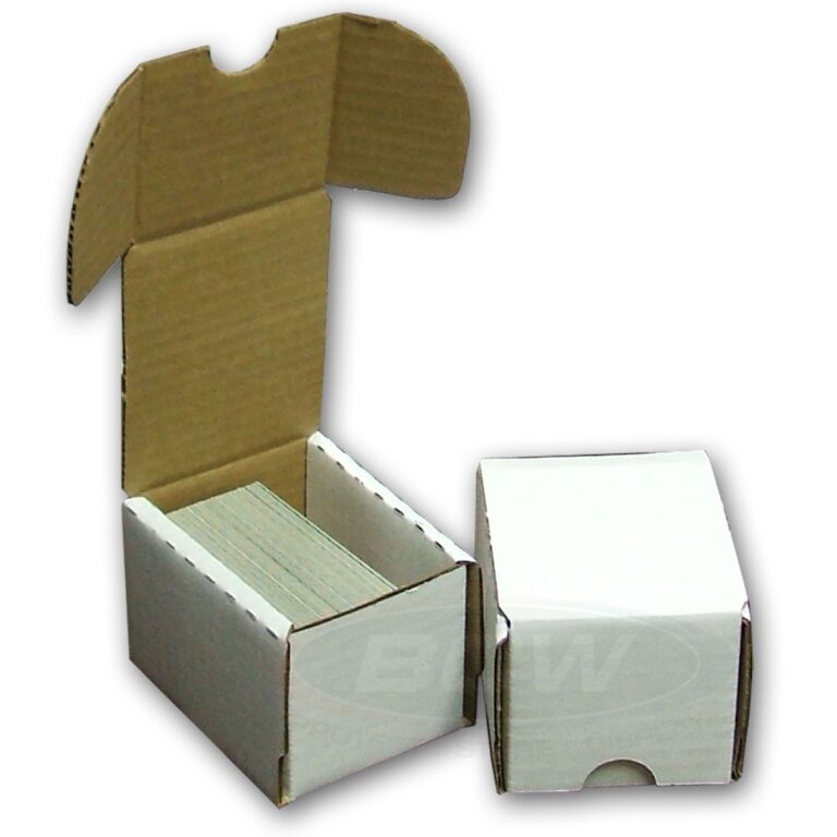 BCW Storage Box (100) White 25ct Bundle - Geek Culture