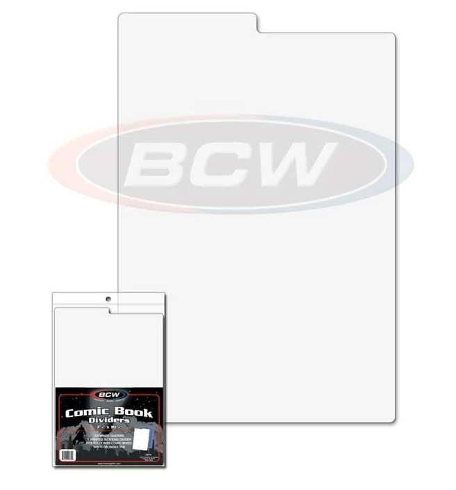 BCW Comic Divider Pack 25ct - Geek Culture