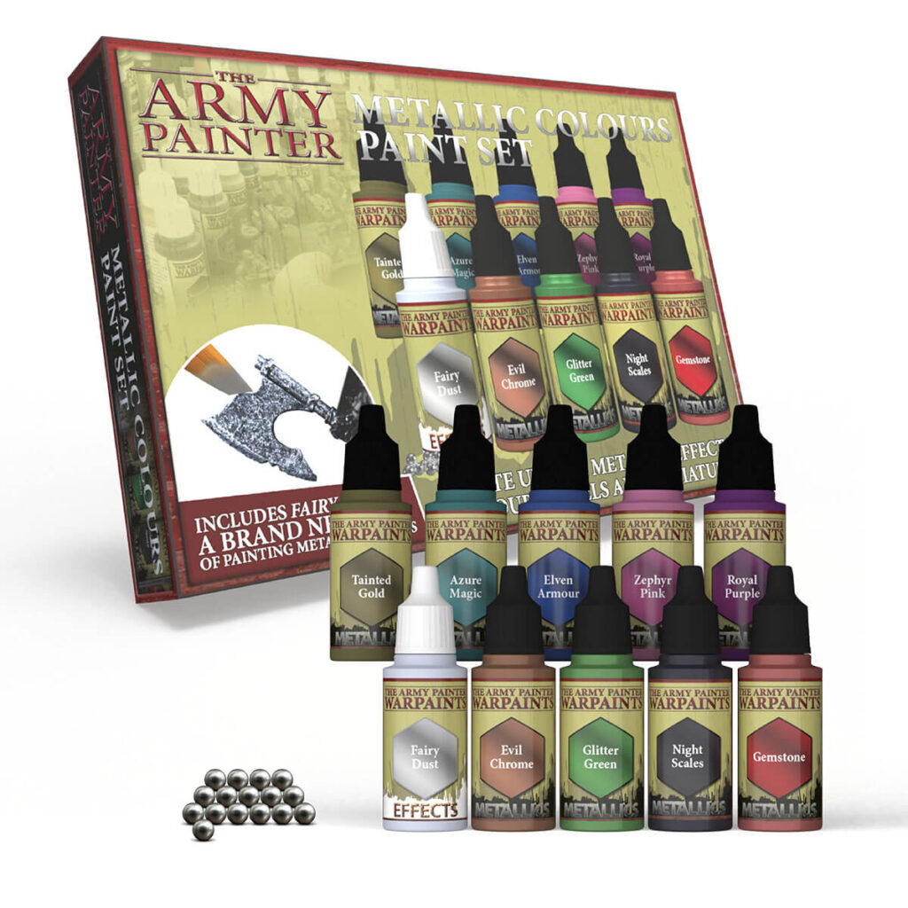 AP - Warpaints Metallic Colours Paint Set - Geek Culture