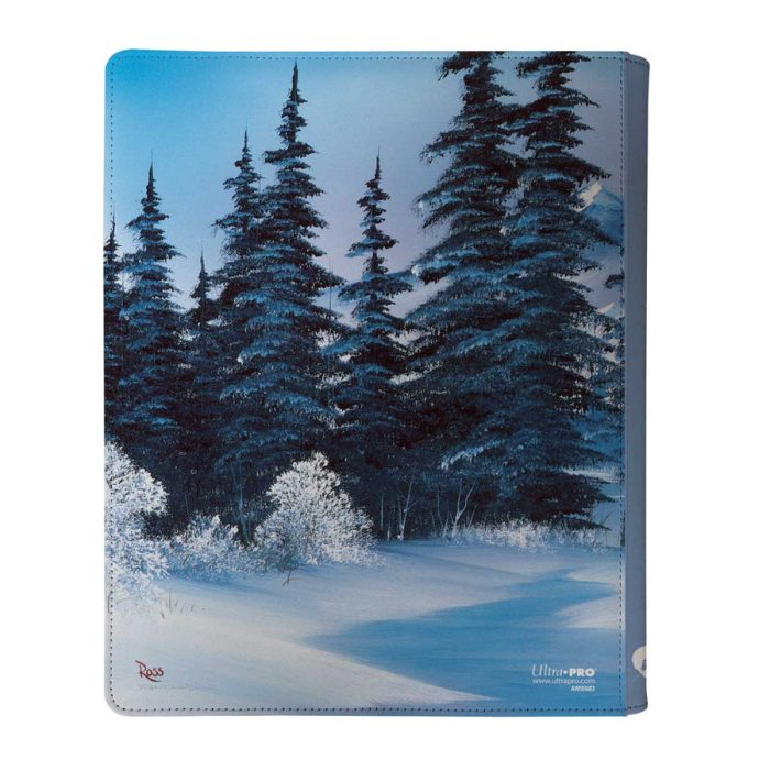 Ultra Pro: Bob Ross: Winter Paradise 9-Pocket PRO-Binder - Geek Culture