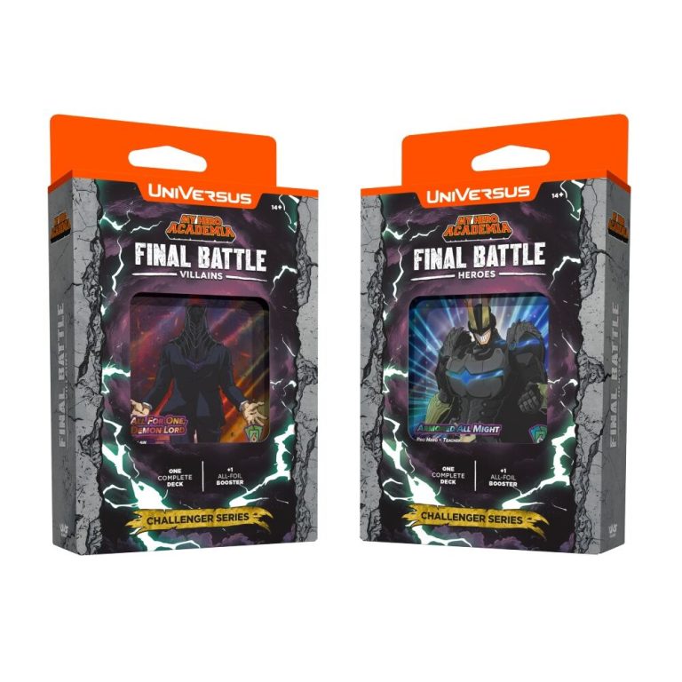 UniVersus – MHA Final Battle: Challenger Series Assorted Deck Display ...