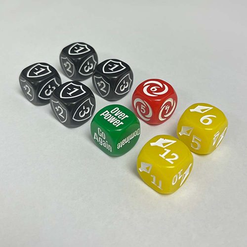 20mm Flesh and Blood Dice Set 8pc (Opaque) - Geek Culture