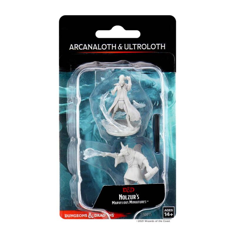 D&D Nolzur's Marvelous Miniatures: Arcanaloth & Ultroloth - Geek Culture