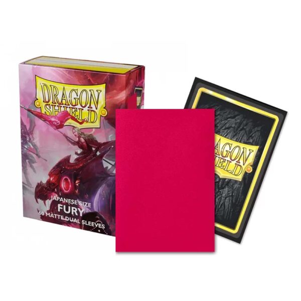 DS JPN Sleeves (60) Dual Matte - Fury - Geek Culture