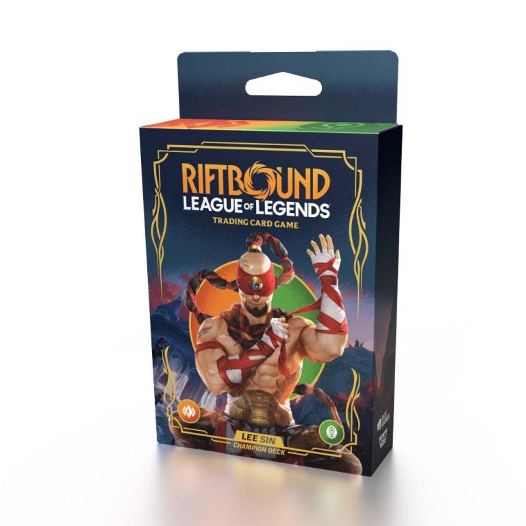 Riftbound: League of Legends TCG - Origins Champion Deck: Lee Sin ...