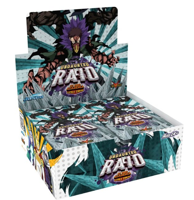 MHA Set 5: Undaunted Raid Booster Box - Geek Culture