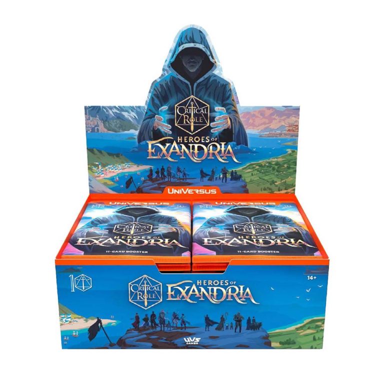 UniVersus - Critical Role: Heroes of Exandria Booster Display - Geek ...