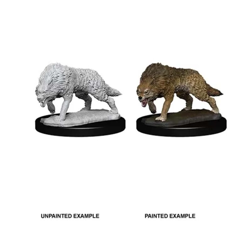 Wizkids Deep Cuts Miniatures: Timber Wolves - Geek Culture